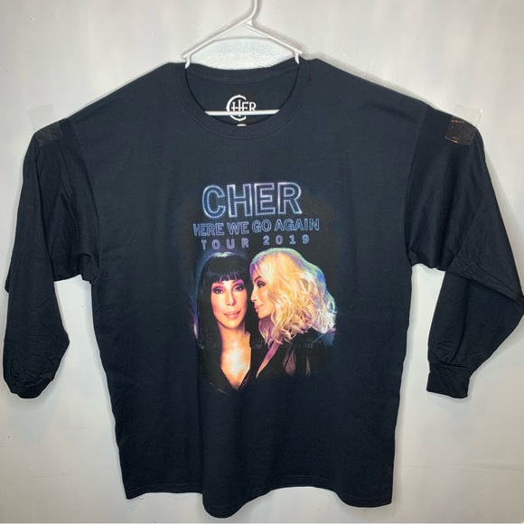 Urban Outfitters | Shirts | Mens Size 2xl Cher T Shirt Here We Go Again ...